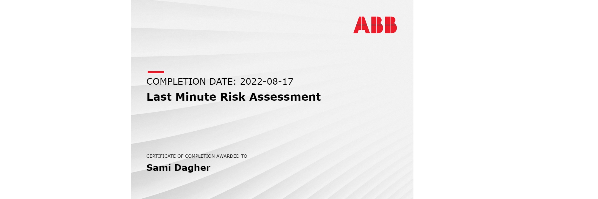Sami Dagher - Manager, Smart Asset Management Agreements at ABB | LinkedIn