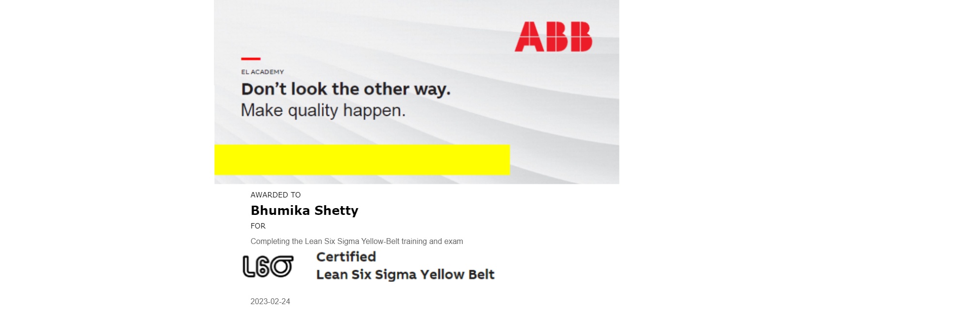 Bhumika Shetty - Procurement Specialist @ ABB | Logistics, Materials ...